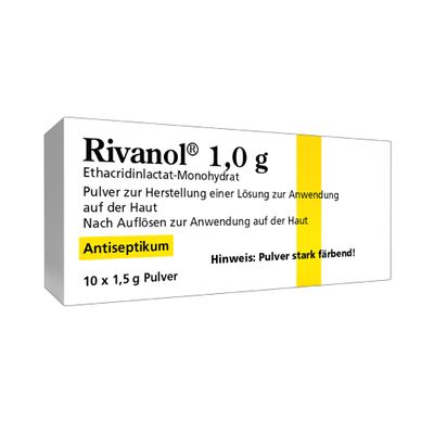 Rivanol® 1,0 g 10 St - Shop Apotheke
