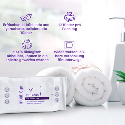 Multi-Gyn® IntiFresh 12 St - Shop Apotheke