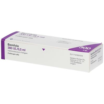 Bemfola 300 I.E./0,50 ml 1 St mit dem E-Rezept kaufen - Shop Apotheke