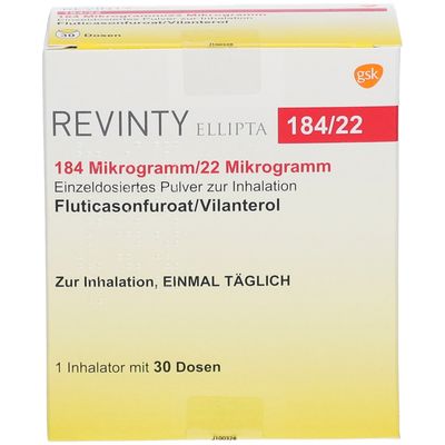 REVINTY® ELLIPTA® 184/22 µg 1 St mit dem E-Rezept kaufen - Shop Apotheke