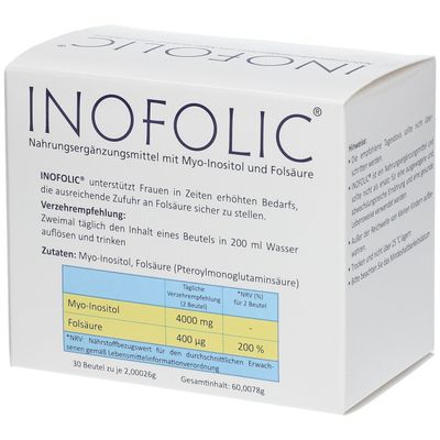 Inofolic® Pulver 30 St - Shop Apotheke