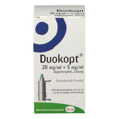 Duokopt® 20 mg/ml + 5 mg/ml 10 ml mit dem E-Rezept kaufen - Shop Apotheke