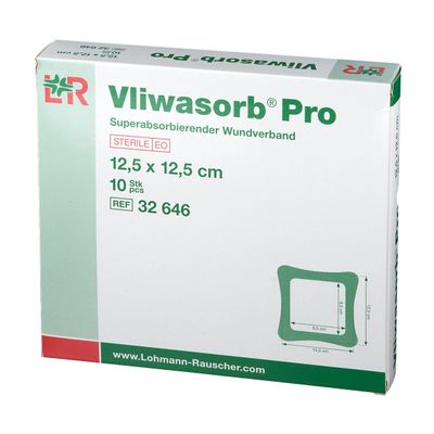 Vliwasorb® Pro Superabsorbierender Wundverband 12,5 x 12,5 cm 10 St ...