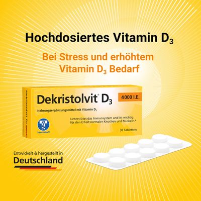 Dekristolvit D3 4000 I.E. 30 St - Shop Apotheke