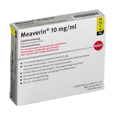Meaverin® 10 mg/ml 5x5 ml mit dem E-Rezept kaufen - Shop Apotheke