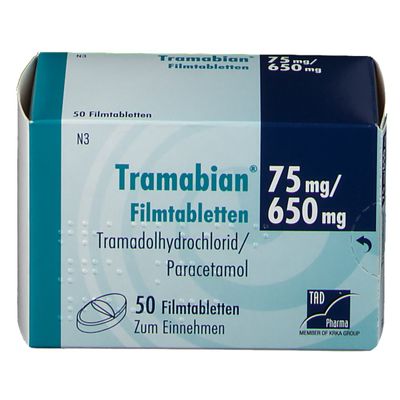 Tramabian® 75 mg/650 mg 50 St mit dem E-Rezept kaufen - Shop Apotheke