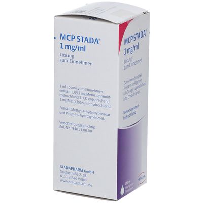 MCP STADA® 1 mg/ml 100 ml mit dem E-Rezept kaufen - Shop Apotheke