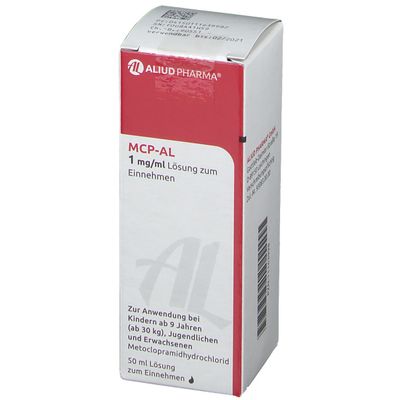 MCP-AL 1 mg/ml 50 ml mit dem E-Rezept kaufen - Shop Apotheke