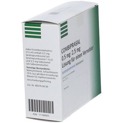 Combiprasal 0,5 mg/2,5 mg 20x2,5 ml mit dem E-Rezept kaufen - Shop Apotheke
