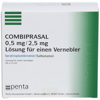 Combiprasal 0,5 mg/2,5 mg 20x2,5 ml mit dem E-Rezept kaufen - Shop Apotheke