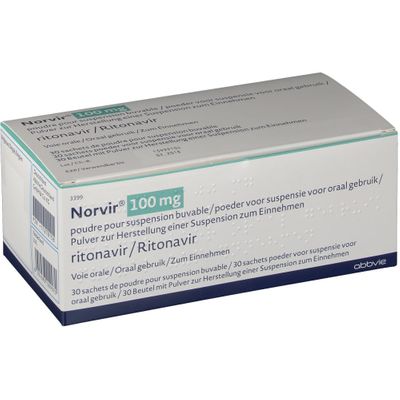 Norvir® 100 mg 30 St mit dem E-Rezept kaufen - Shop Apotheke