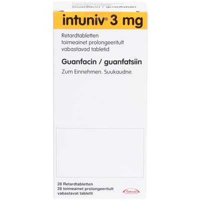 Intuniv® 3 mg 28 St mit dem E-Rezept kaufen - Shop Apotheke