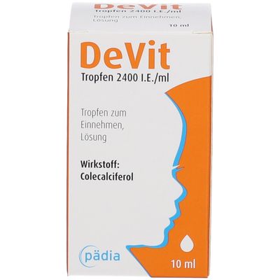 DeVit Tropfen 2400 I.E./ml 10 ml - Shop Apotheke
