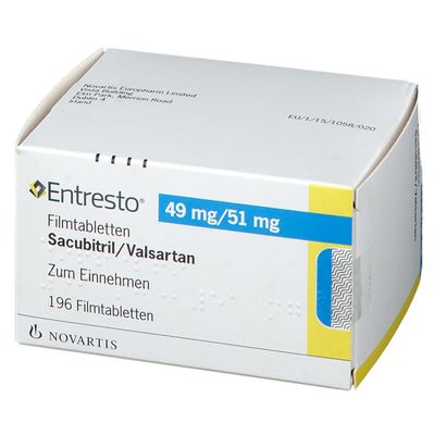 Entresto® 49 mg/51 mg 196 St mit dem E-Rezept kaufen - Shop Apotheke