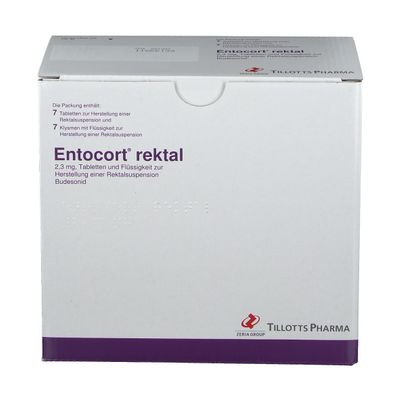 Entocort® rektal 2,3 mg 1 St mit dem E-Rezept kaufen - Shop Apotheke