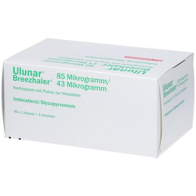 Ulunar® Breezhaler® 85 µg/43 µg 90 St mit dem E-Rezept kaufen - Shop ...