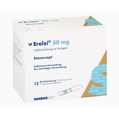 Erelzi® 50 mg 12 St mit dem E-Rezept kaufen - Shop Apotheke