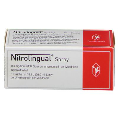 Nitrolingual® Spray 0,4 mg/Sprühstoß 18,3 g mit dem E-Rezept kaufen ...