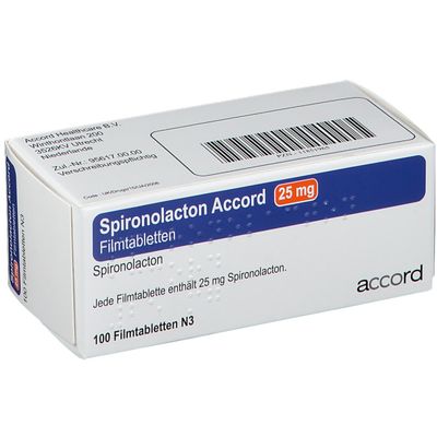 Spironolacton Accord 25Mg 100 St mit dem E-Rezept kaufen - Shop Apotheke