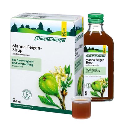 Schoenenberger® Manna-Feigen Sirup 3x200 ml - Shop Apotheke