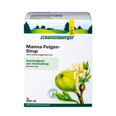Schoenenberger® Manna-Feigen Sirup 3x200 ml - Shop Apotheke