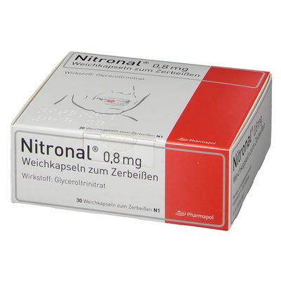 Nitronal® 0,8 mg 30 St mit dem E-Rezept kaufen - Shop Apotheke