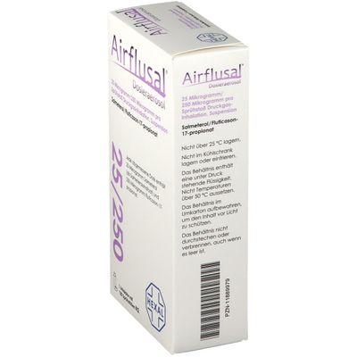 Airflusal® Dosieraerosol 25 µg/250 µg 1 St mit dem E-Rezept kaufen ...