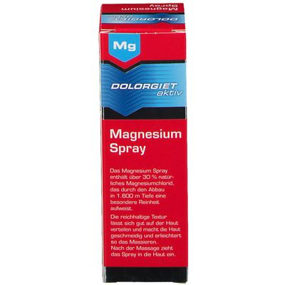 DOLORGIET aktiv Magnesium Spray 30 ml - Shop Apotheke