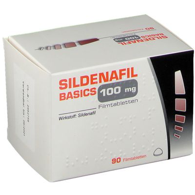 SILDENAFIL BASICS 100 mg 90 St mit dem E-Rezept kaufen - Shop Apotheke