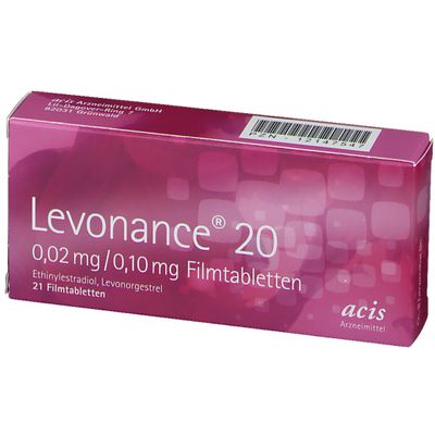 Levonance 20 0.02Mg/0.10Mg 21 St mit dem E-Rezept kaufen - Shop Apotheke