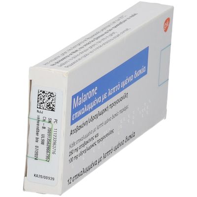 Malarone 250 mg/100 mg 12 St mit dem E-Rezept kaufen - Shop Apotheke