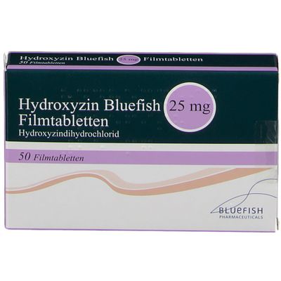 Hydroxyzin Bluefish 25 mg 50 St mit dem E-Rezept kaufen - Shop Apotheke