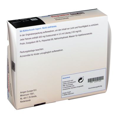 Repatha® 420 mg 1 St mit dem E-Rezept kaufen - Shop Apotheke