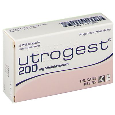 utrogest® 200 mg 15 St mit dem E-Rezept kaufen - Shop Apotheke