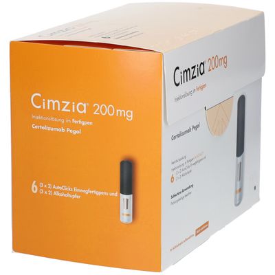 Cimzia® 200 mg 3x2 St mit dem E-Rezept kaufen - Shop Apotheke