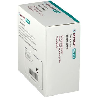 BRIVIACT® 100 mg 168 St mit dem E-Rezept kaufen - Shop Apotheke