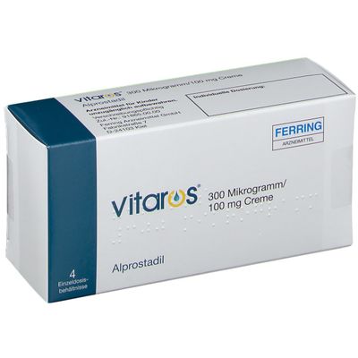 vitaros® 300 µg/100 mg 4 St mit dem E-Rezept kaufen - Shop Apotheke