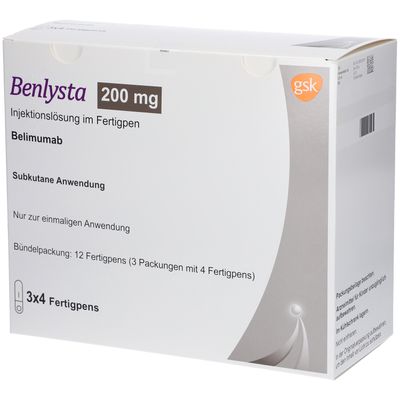 Benlysta 200 mg 3x4 St mit dem E-Rezept kaufen - Shop Apotheke