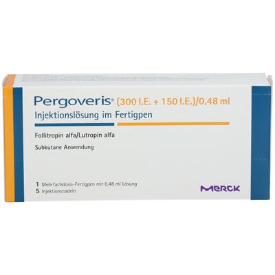 Pergoveris® (300 I.E. + 150 I.E.)/0,48 ml 1 St mit dem E-Rezept kaufen ...