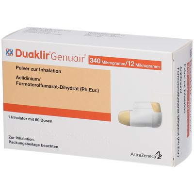 Duaklir Genuair 340 µg/12 µg 1 St mit dem E-Rezept kaufen - Shop Apotheke