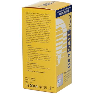 Oxysafe Liquid professionelle Mundspülung 250 ml - Shop Apotheke