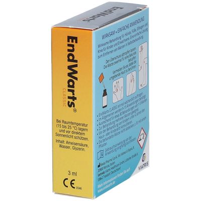 EndWarts CLASSIC: Lösung mit Ameisensäure gegen Warzen und Dornwarzen ...