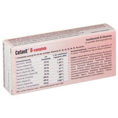 Cefavit® B-complete 60 St - Shop Apotheke