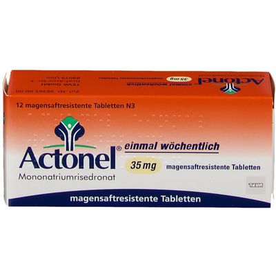 Actonel® einmal wöchentlich 35 mg 12 St mit dem E-Rezept kaufen - Shop ...
