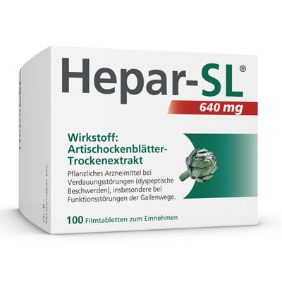 Hepar-SL® 640 mg 100 St - Shop Apotheke