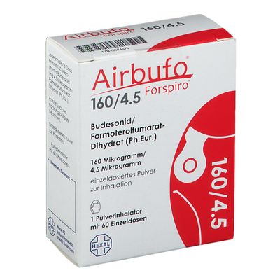 Airbufo® Forspiro® 160 µg/4,5 µg 1 St mit dem E-Rezept kaufen - Shop ...