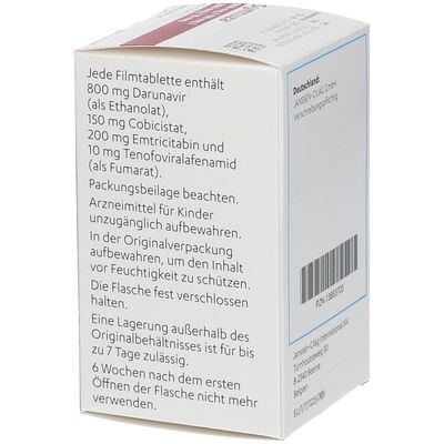 Symtuza® 800 mg/150 mg/200 mg/10 mg 30 St mit dem E-Rezept kaufen ...