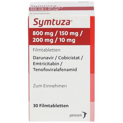 Symtuza® 800 mg/150 mg/200 mg/10 mg 30 St mit dem E-Rezept kaufen ...