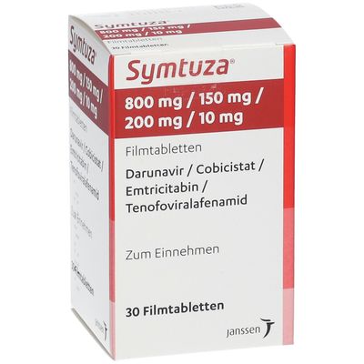 Symtuza® 800 mg/150 mg/200 mg/10 mg 30 St mit dem E-Rezept kaufen ...