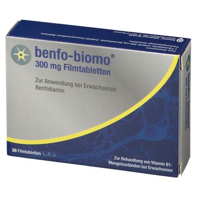 Benfo-biomo 300 mg Filmtabletten 30 St - Shop Apotheke